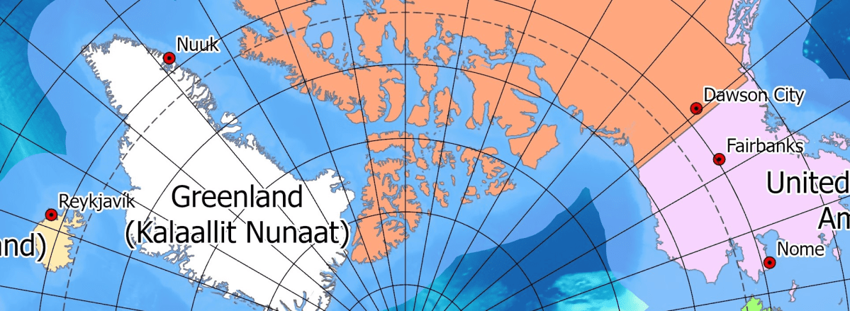 A new map of the Arctic Council Member States